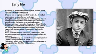 Walt disney ppt | PPTX