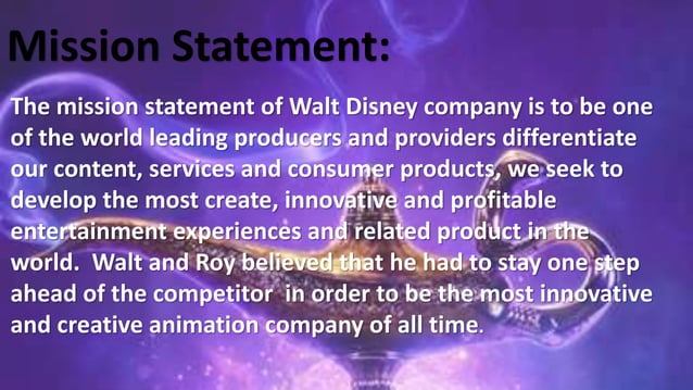 Walt disney Leadership Power Point Presentation | PPTX