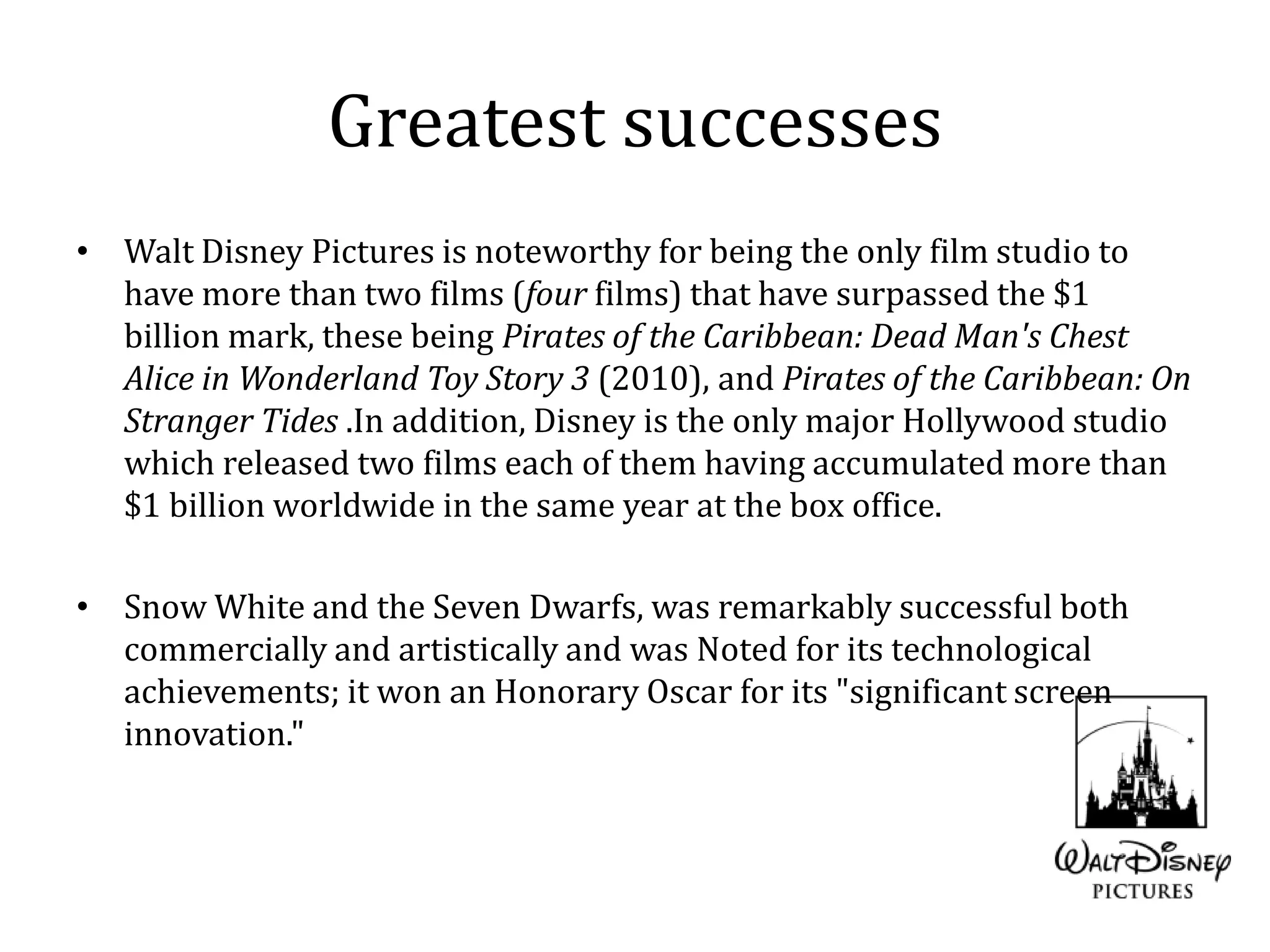 Walt disney presenation | PPTX
