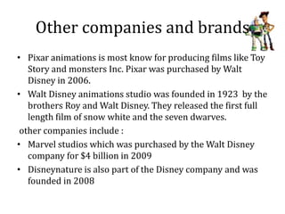 Walt disney presenation | PPTX