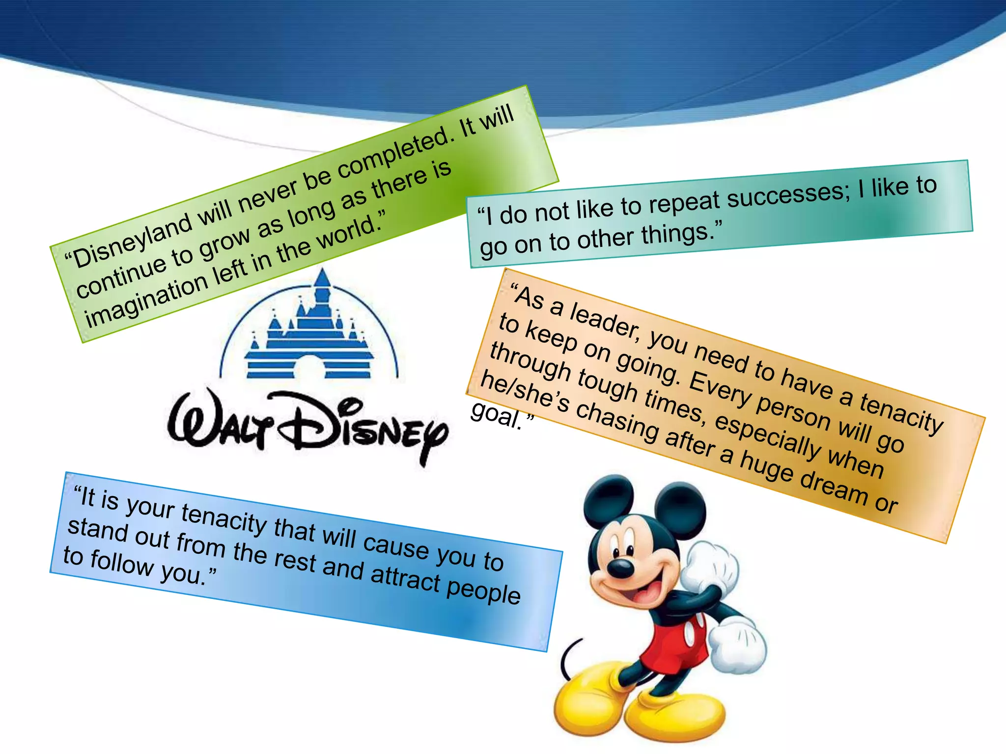 Walt disney project | PPTX
