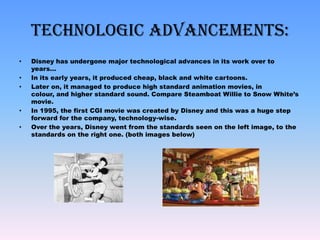 Walt disney studios presentation | PPTX
