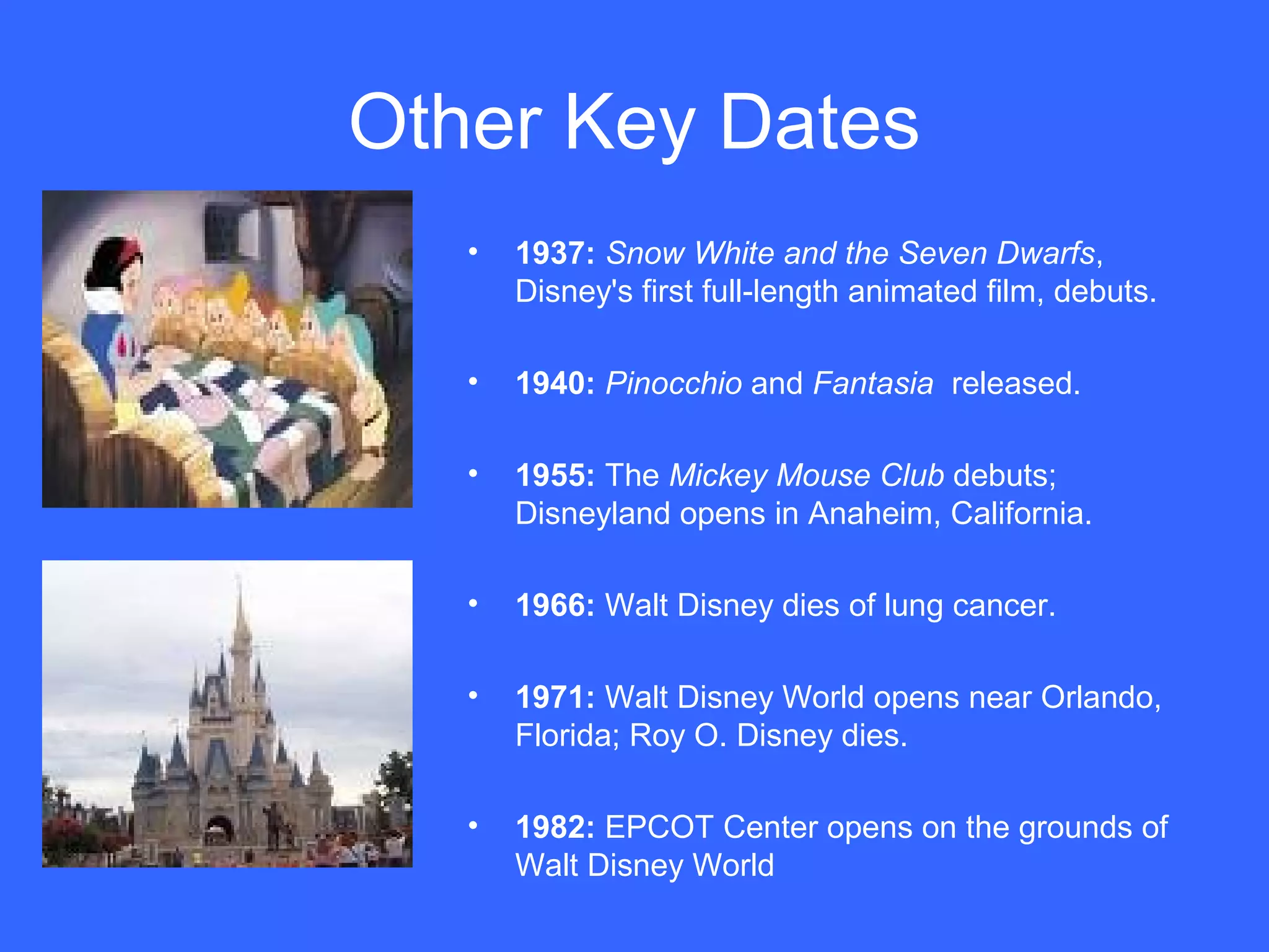 Walt Disney success story | PPT