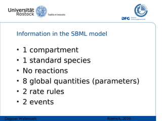 Bio-Model Meta-Information and SED-ML | PDF