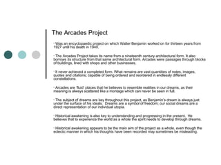 Walter Benjamin Presentation | PPT
