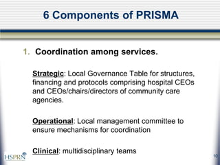 Walter Wodchis: the PRISMA model - approaches to supporting older ...