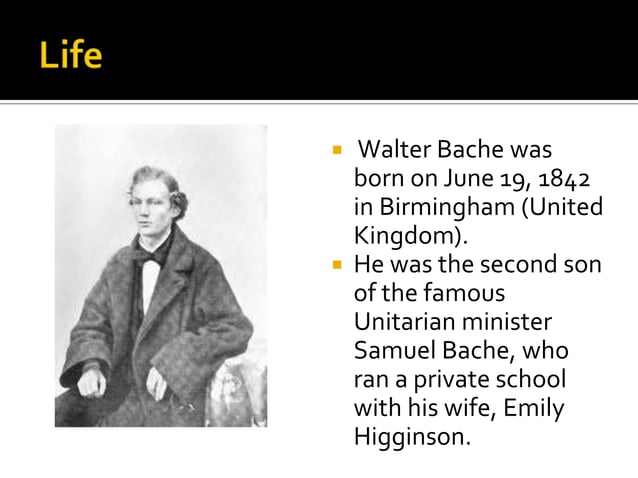 Walter bache, músico | PPTX