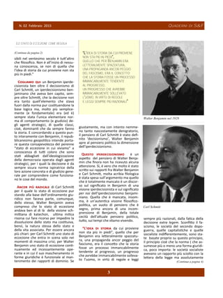 Walter benjamin, iperdecisionismo e repubblicanesimo geopolitico. lo ...