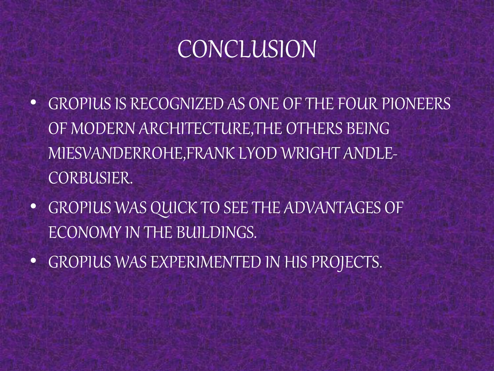 Walter gropius | PPTX