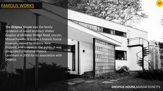 Walter gropius Principle | PPTX