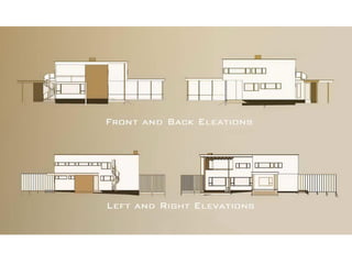Gropius House Elevations