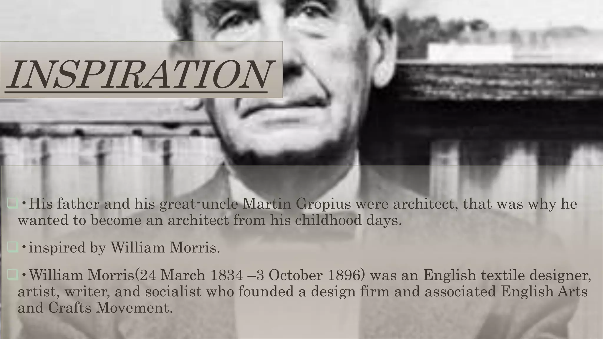 Walter gropius | PPTX