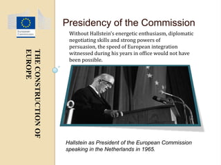 Walter hallstein | PPTX