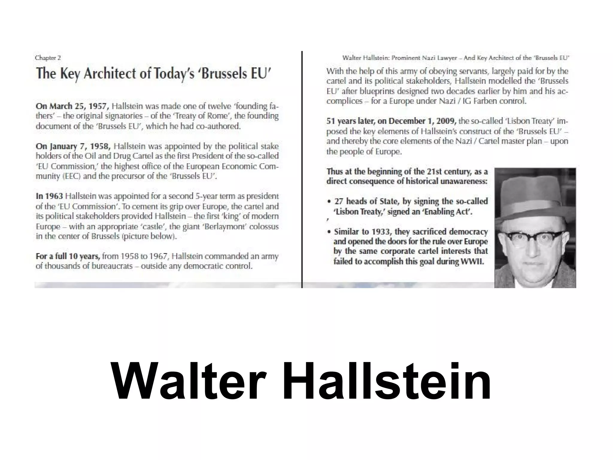 Walter Hallstein | PPT