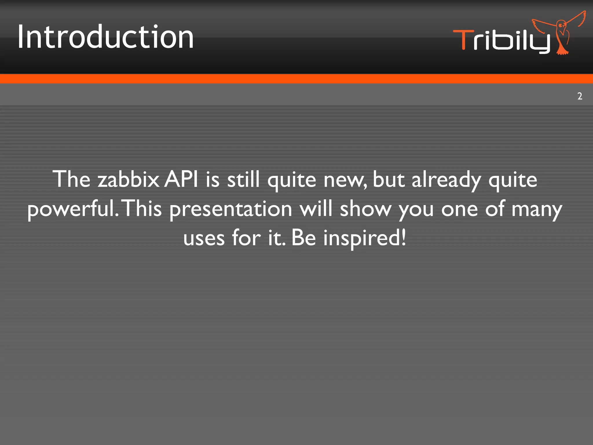 Using Zabbix API from Drupal | PPT