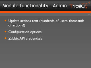 Using Zabbix API from Drupal | PPT