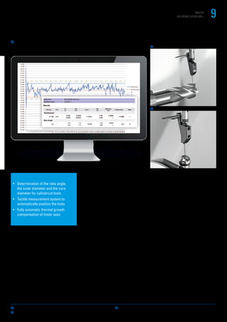 Walter Helitronic Vision 400L CNC Tool and Cutter Grinder - Brochure | PDF