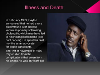 Walter Payton | PPT | Free Download