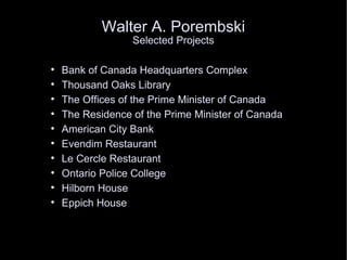 Walter Porembski Linkedin Portfolio (pp tminimizer) | PPS