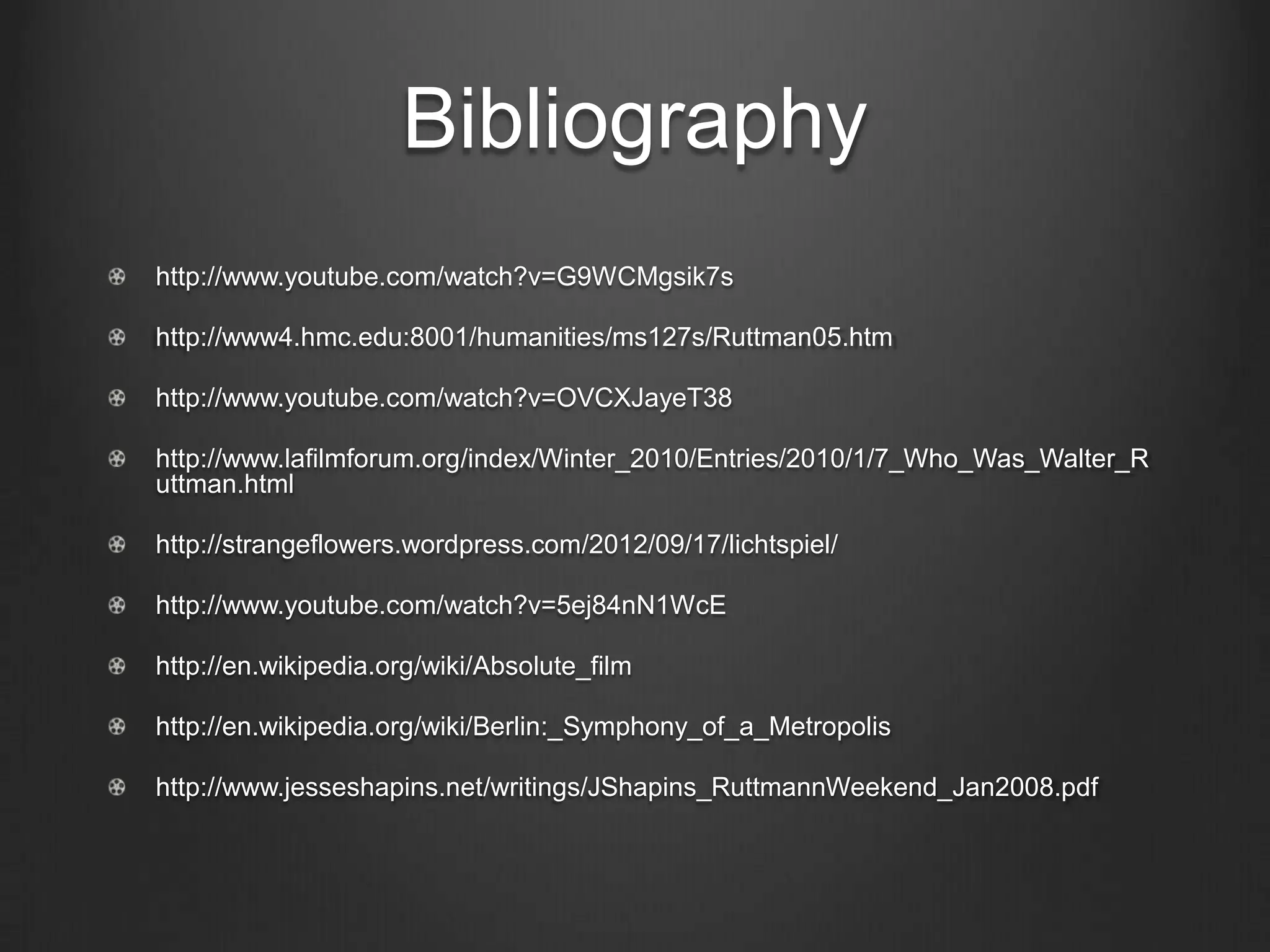 Walter ruttmann | PPTX