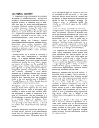 Design and development of a generalized forest management modeling ...