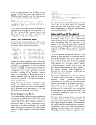 Design and development of a generalized forest management modeling ...