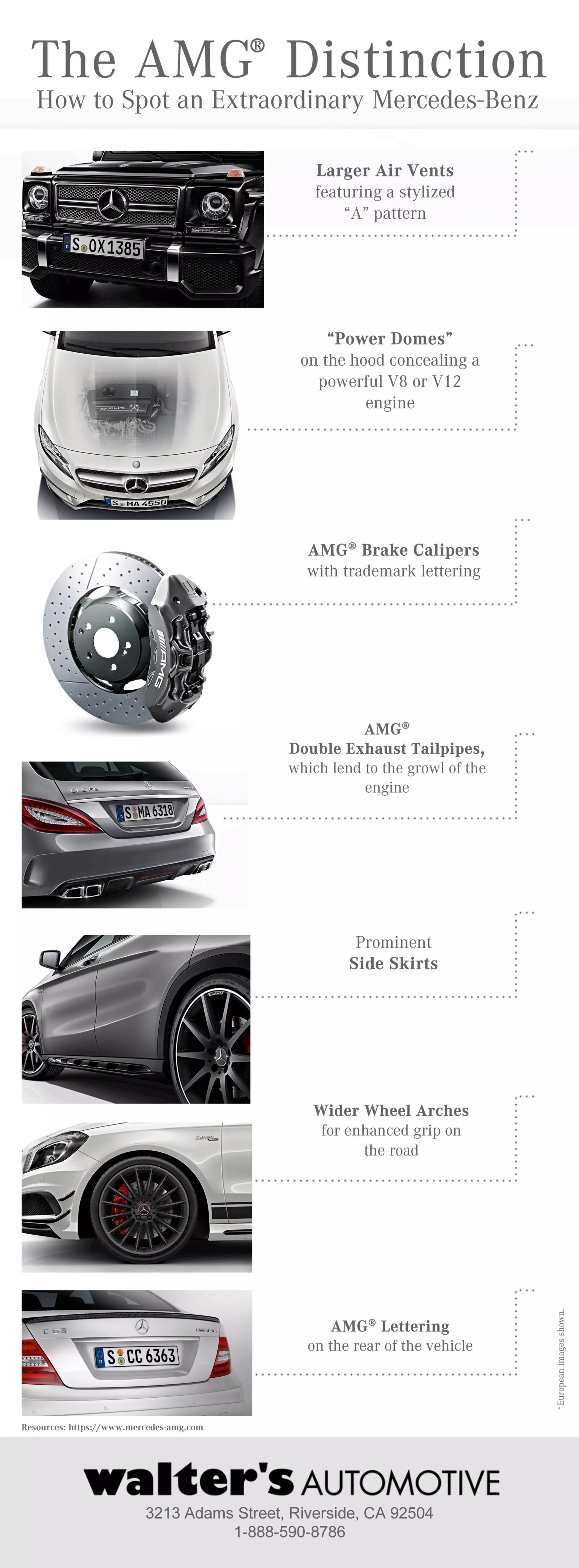 How to Spot a Mercedes-AMG® Model [Infographic] | PDF