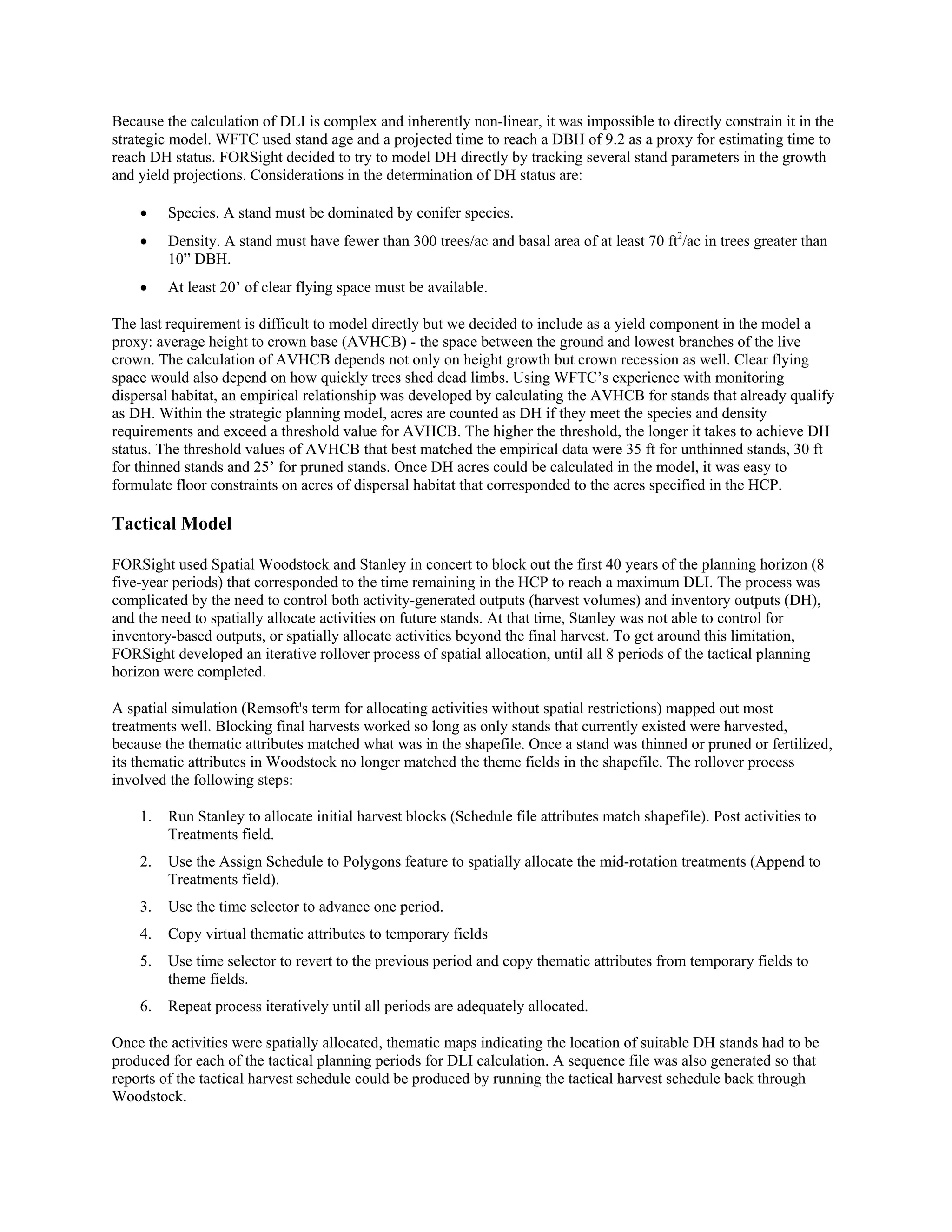 Management of timber under a habitat conservation plan (HCP) in the Pacific Northwest | PDF