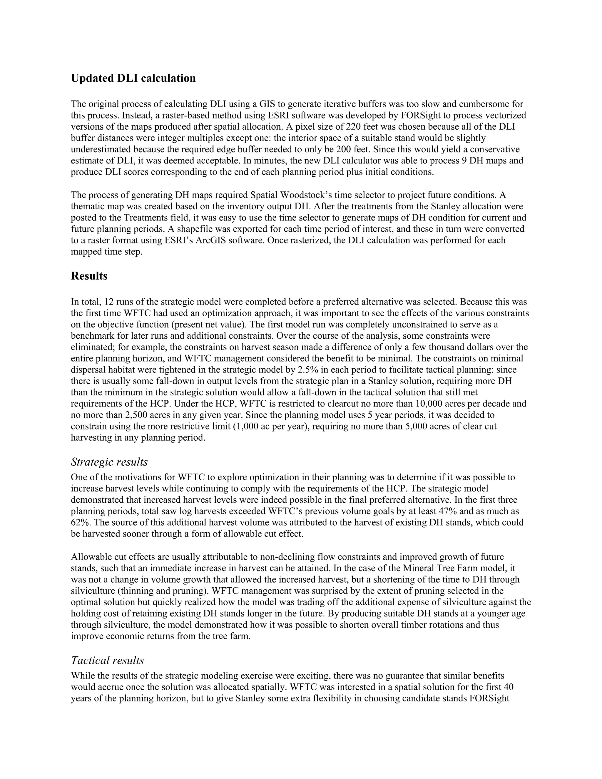 Management of timber under a habitat conservation plan (HCP) in the Pacific Northwest | PDF