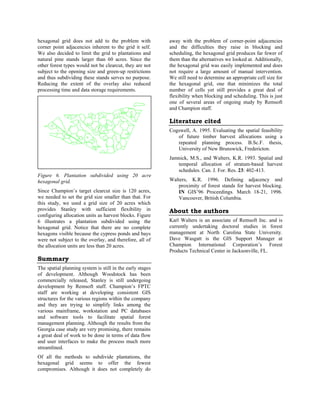 Subdivision of large uniform stands lacking natural bounding features ...