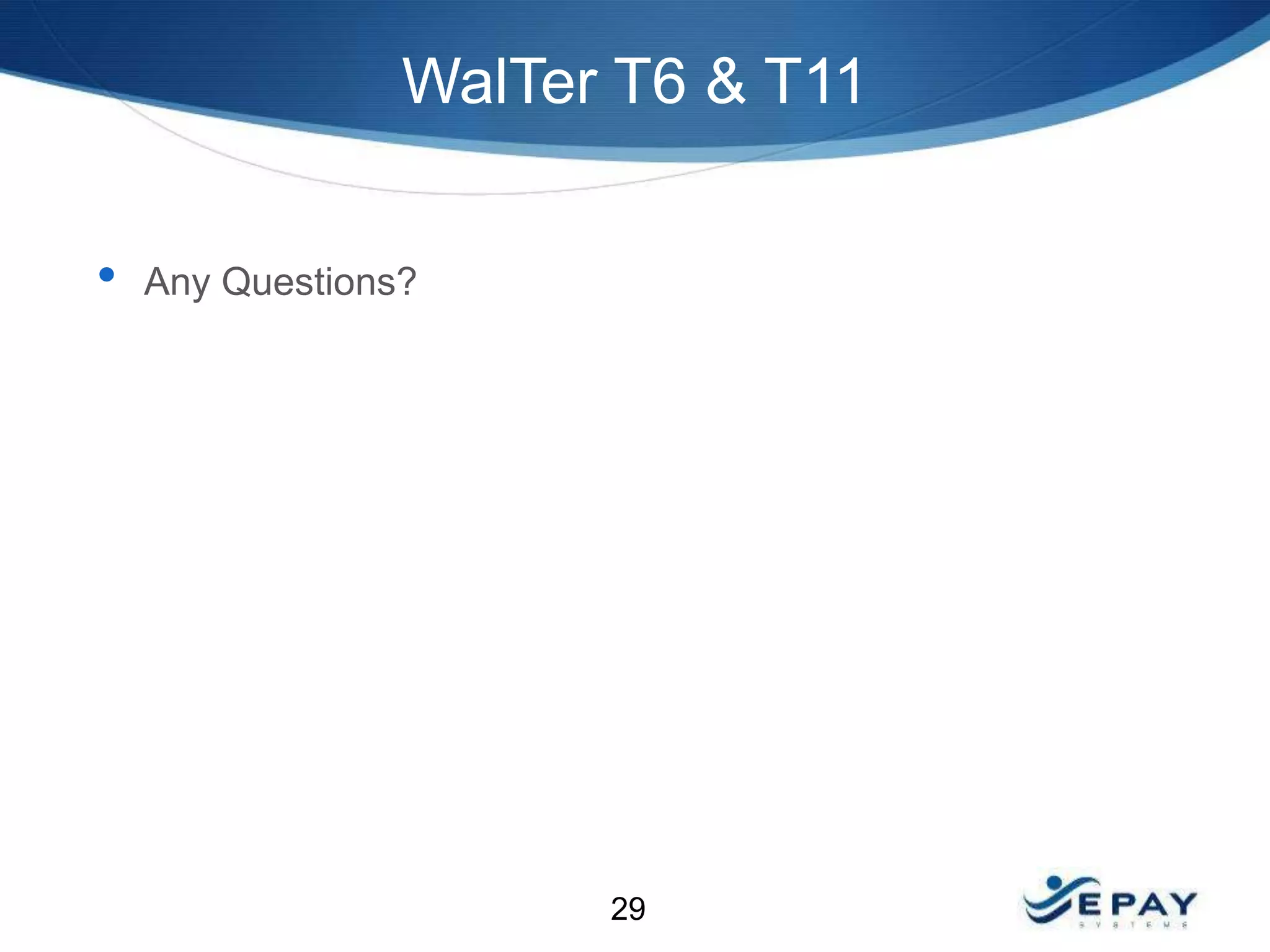 WalTer Timeclocks | PPTX