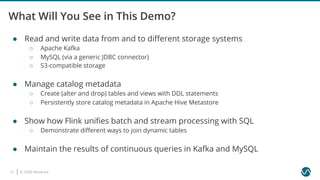 ApacheCon 2020 - Flink SQL in 2020: Time to show off! | PPT