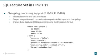 ApacheCon 2020 - Flink SQL in 2020: Time to show off! | PPT