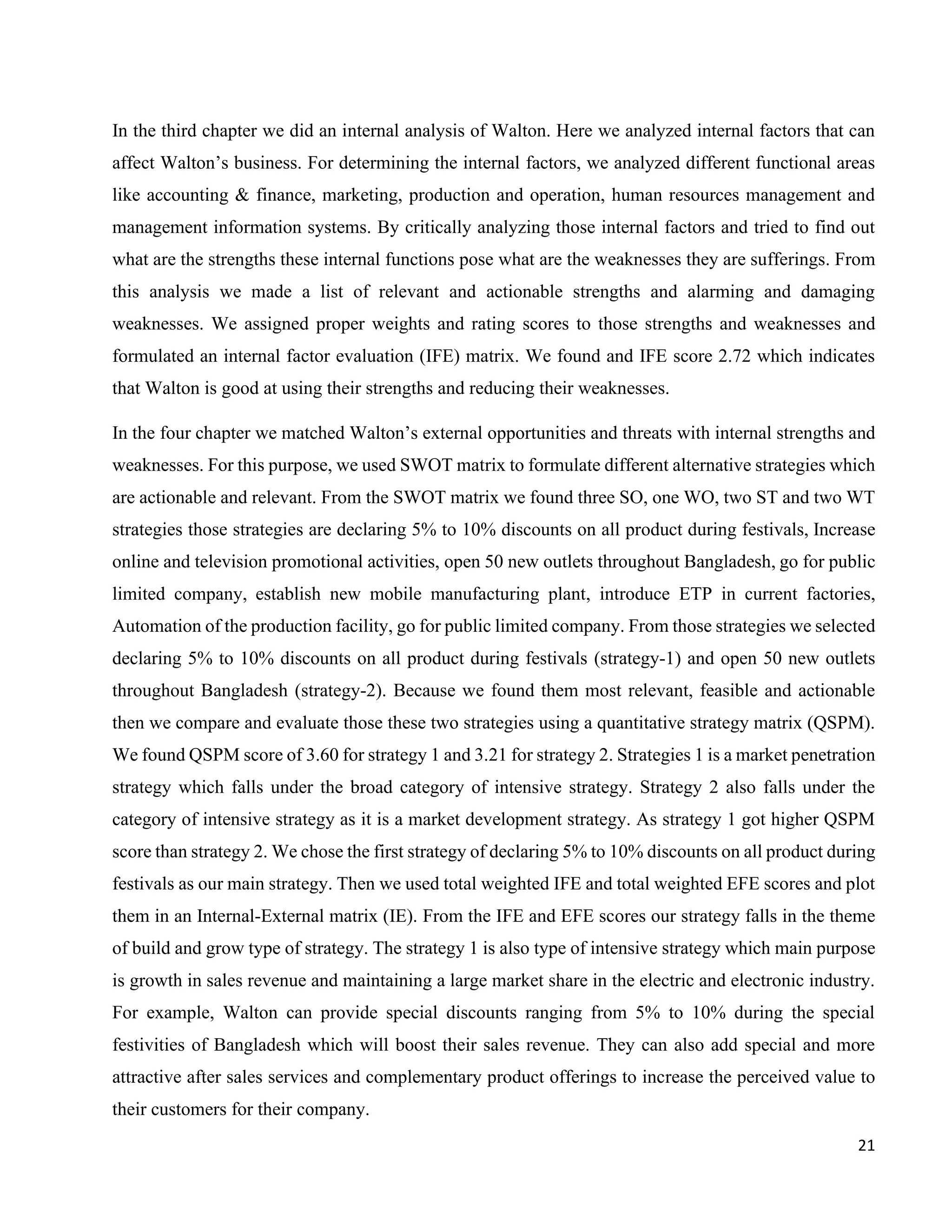 Walton company case study | PDF