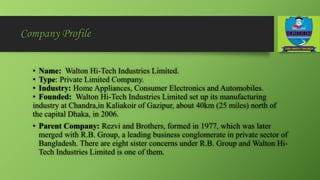 An Overview of Walton | PPTX