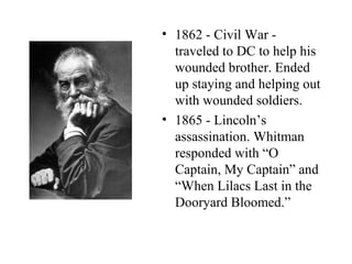 Walt whitman | PPT
