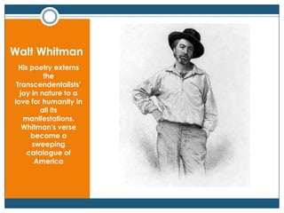 Walt whitman | PPTX