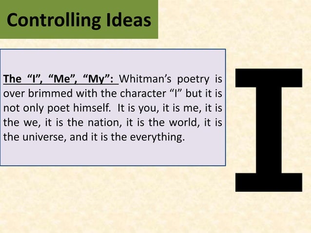 Walt whitman | PPT