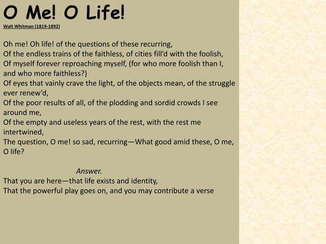 Walt whitman | PPT