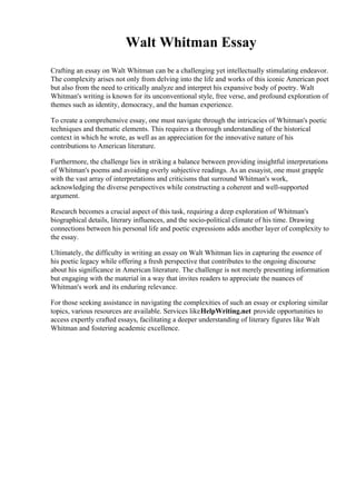Walt Whitman Essay.pdf