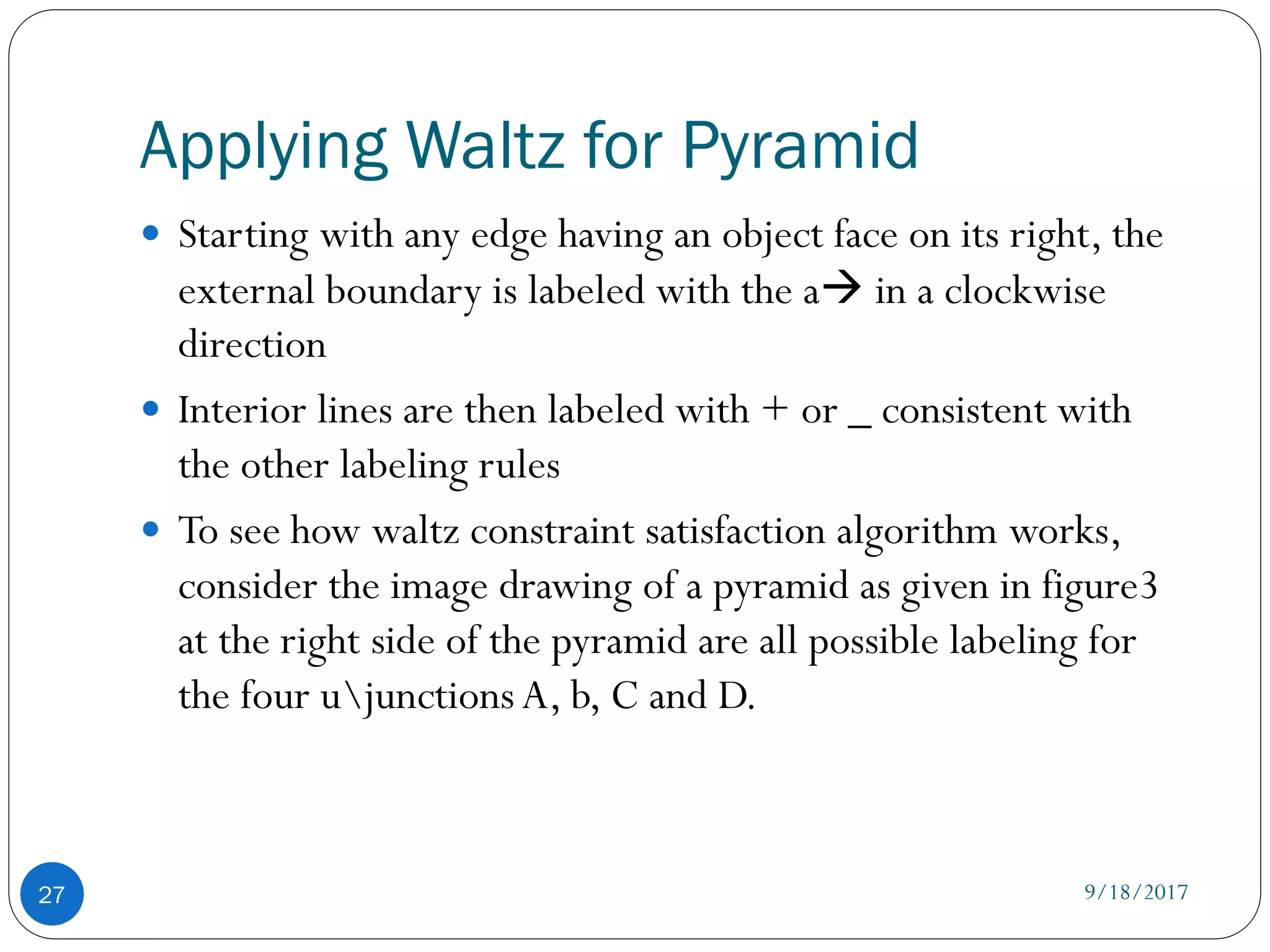 Waltz algorithm in artificial intelligence | PDF