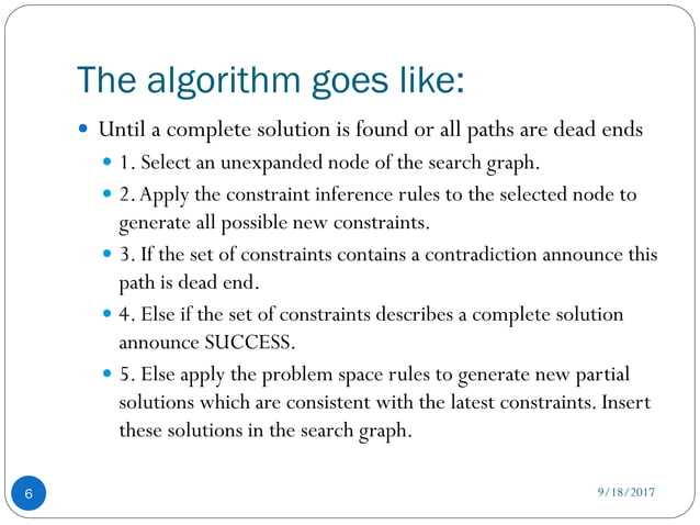 Waltz algorithm in artificial intelligence | PDF