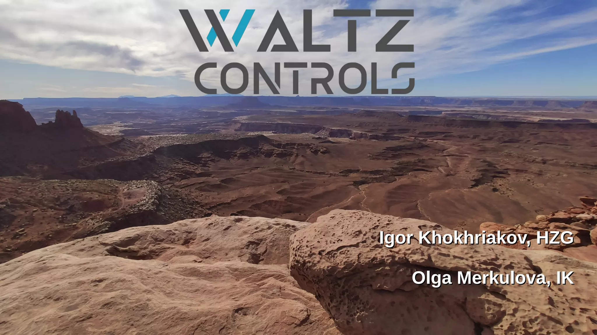 Waltz-Controls presentation for Canadian Light Source | PPT