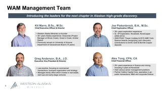 WAM Corporate Presentation Nov 5 2022.pdf | Commodities | Economy