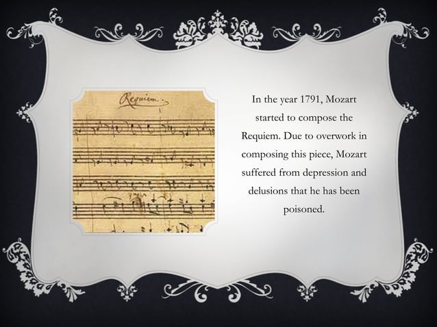Mozart's Life | PPT | Classical Music | Music