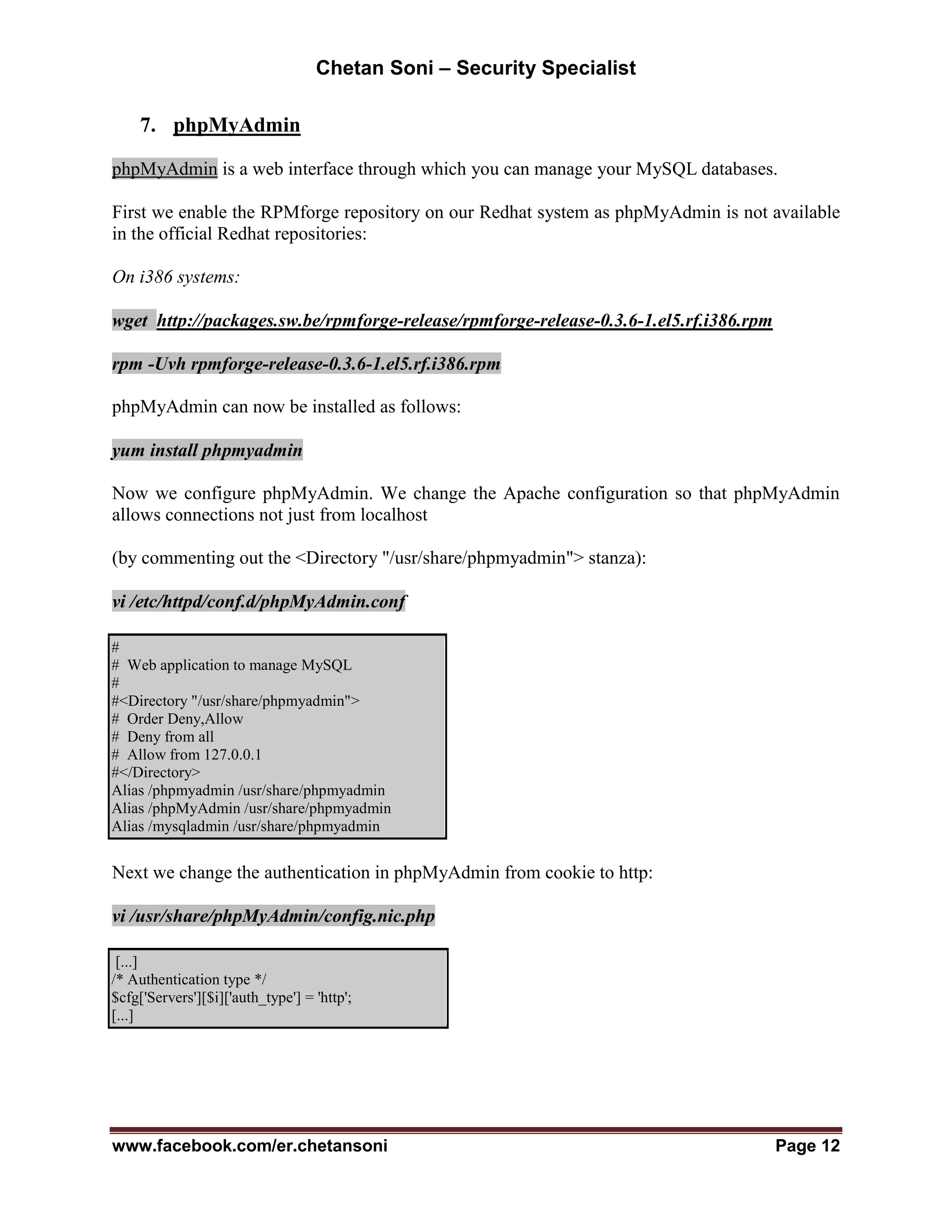 Wamp & LAMP - Installation and Configuration | PDF