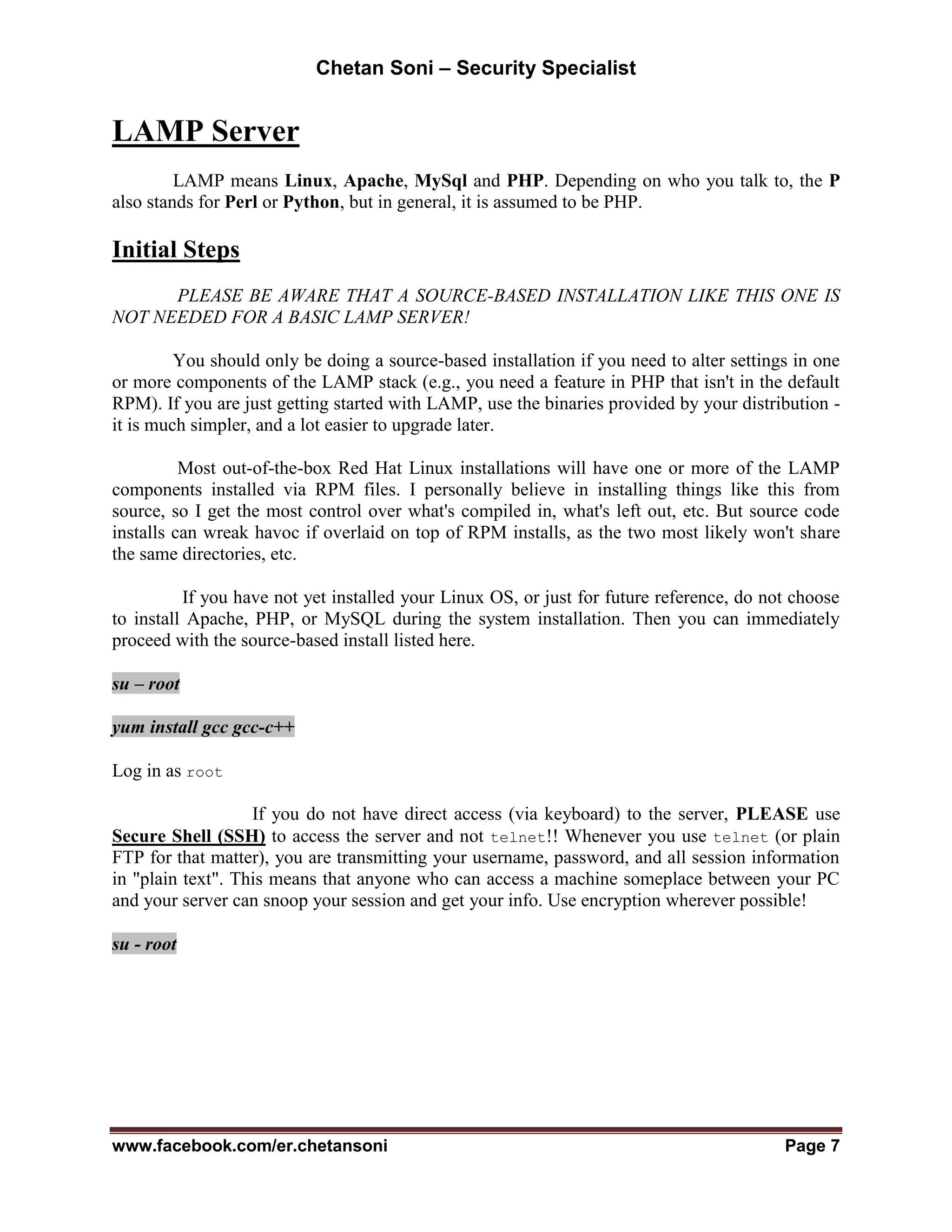 Wamp & LAMP - Installation and Configuration | PDF