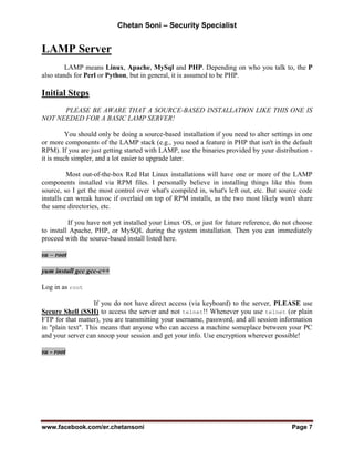 Wamp & LAMP - Installation and Configuration | PDF