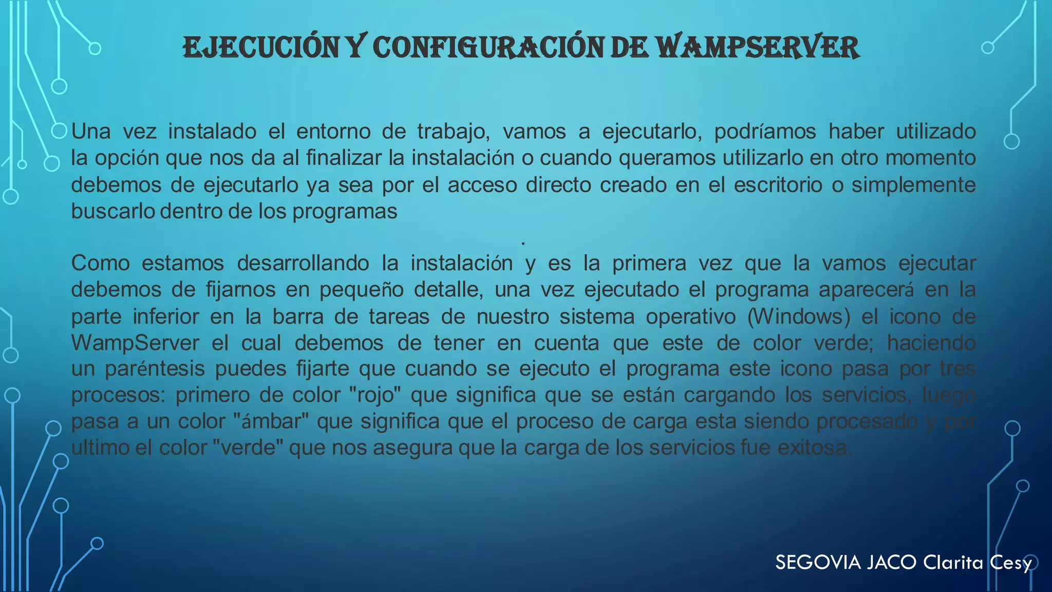 Wampserver Definicion E Instalacion Y Configuarcion Ppt 