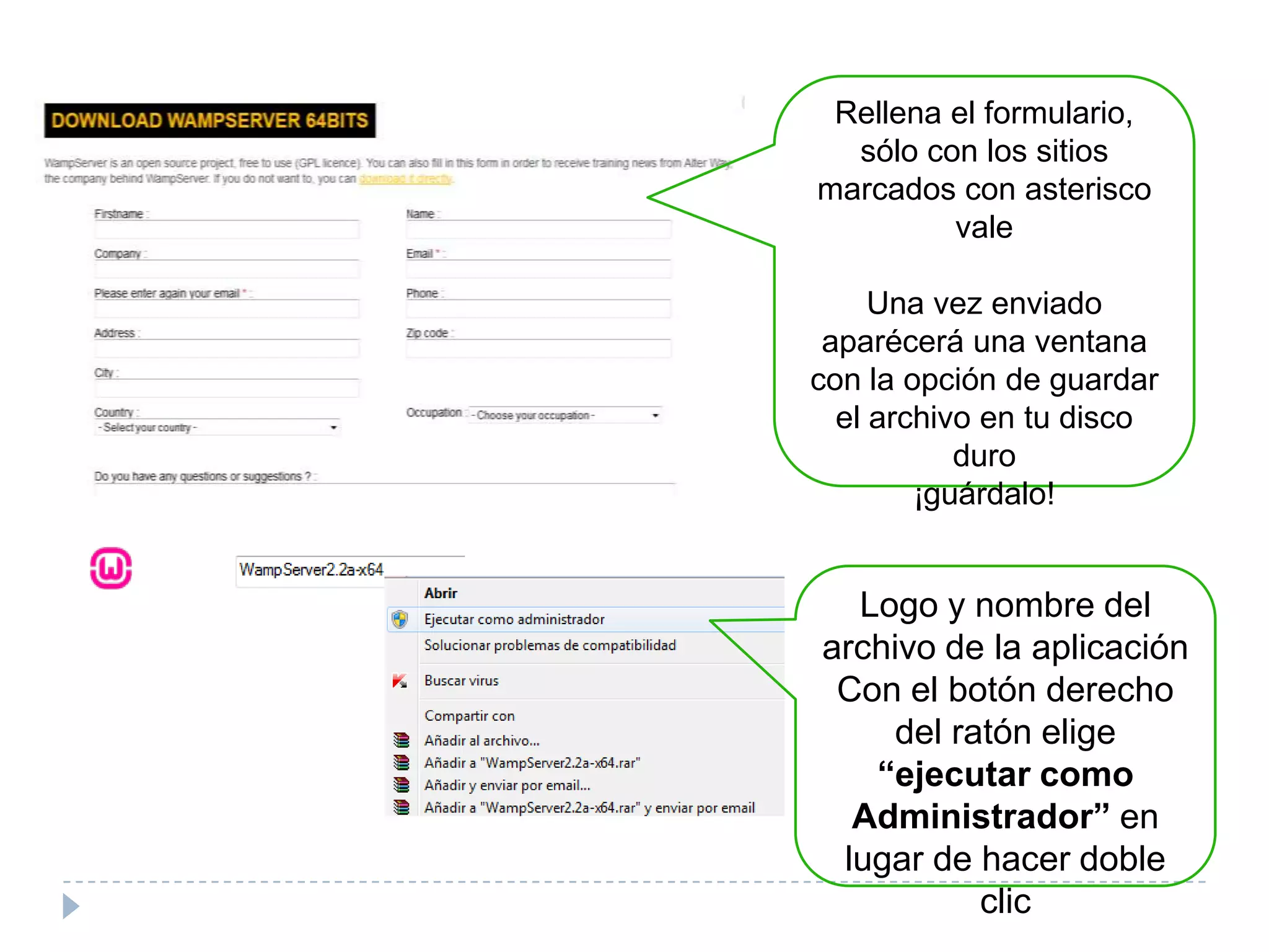 WampServer - Guía de instalación | PPTX
